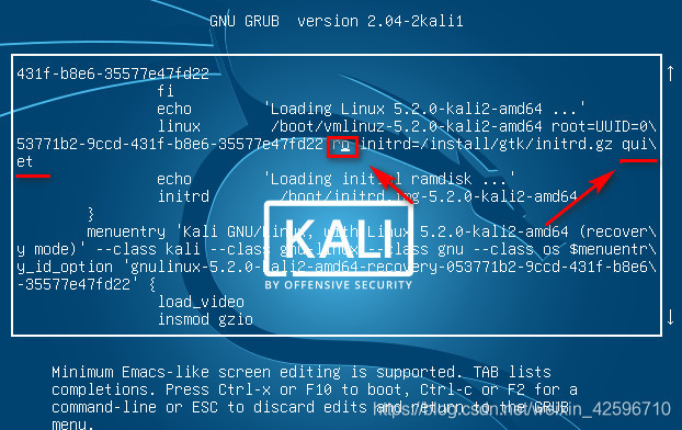 Kali Linux忘记root账号密码的解决方法_卡里系统root用户密码-CSDN博客