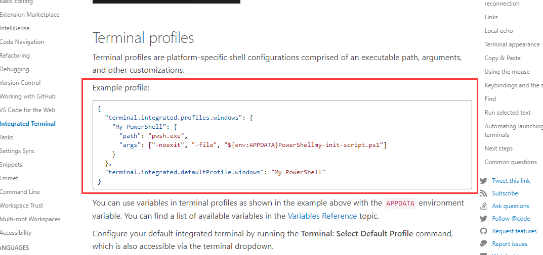 Linux 下 VSCode 终端打开失败_the terminal process failed to launch: path to she-CSDN博客