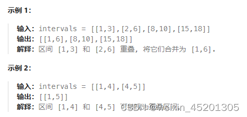 [leetcode hot 150]第五十六题，合并区间-CSDN博客