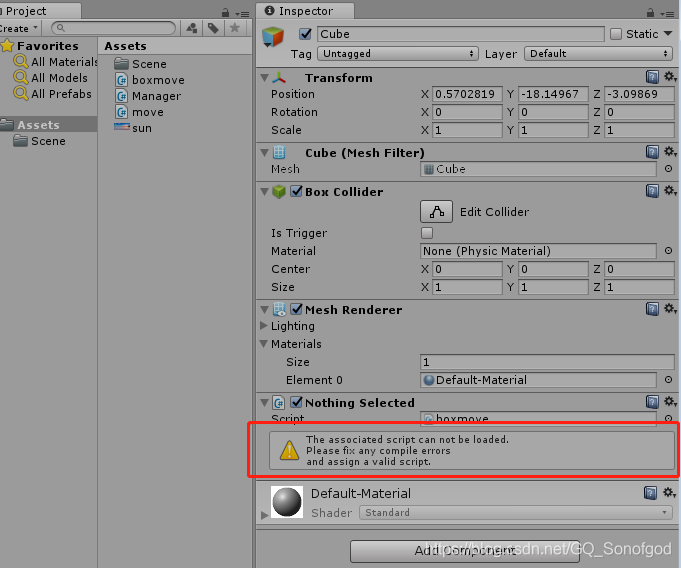 no Monobehaviour scripts in the file, or their names don't match the file name-Unity3d报错-CSDN博客