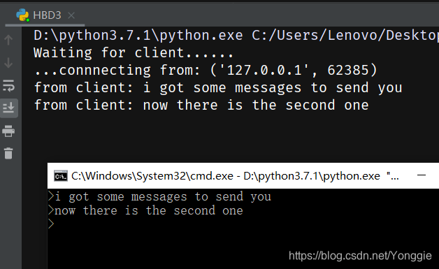 Python Socket 客户端和服务器端的tcp连接通讯python的nd Csdn博客
