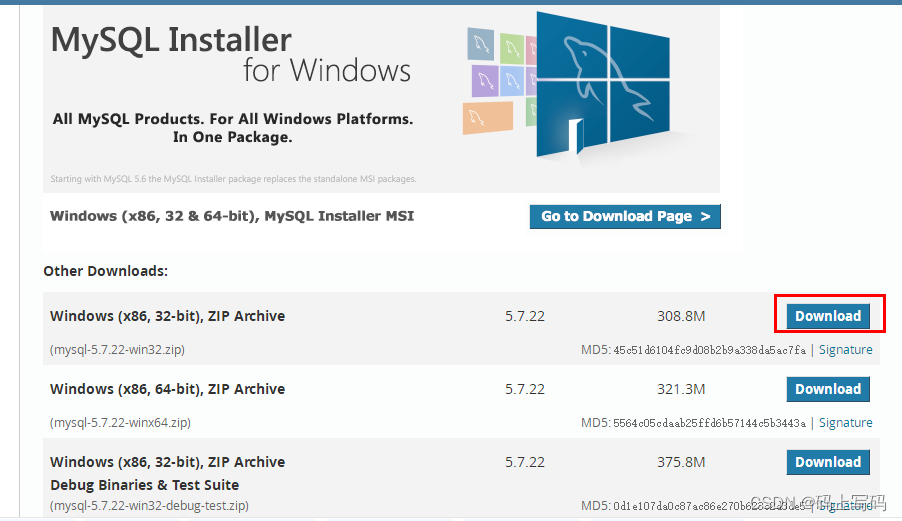 Win10安装MySQL5.7.22 解压缩版（手动配置）方法-CSDN博客