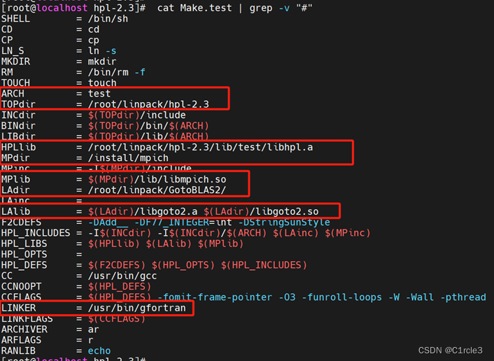 Centos7.9 Linpack测试指导-CSDN博客