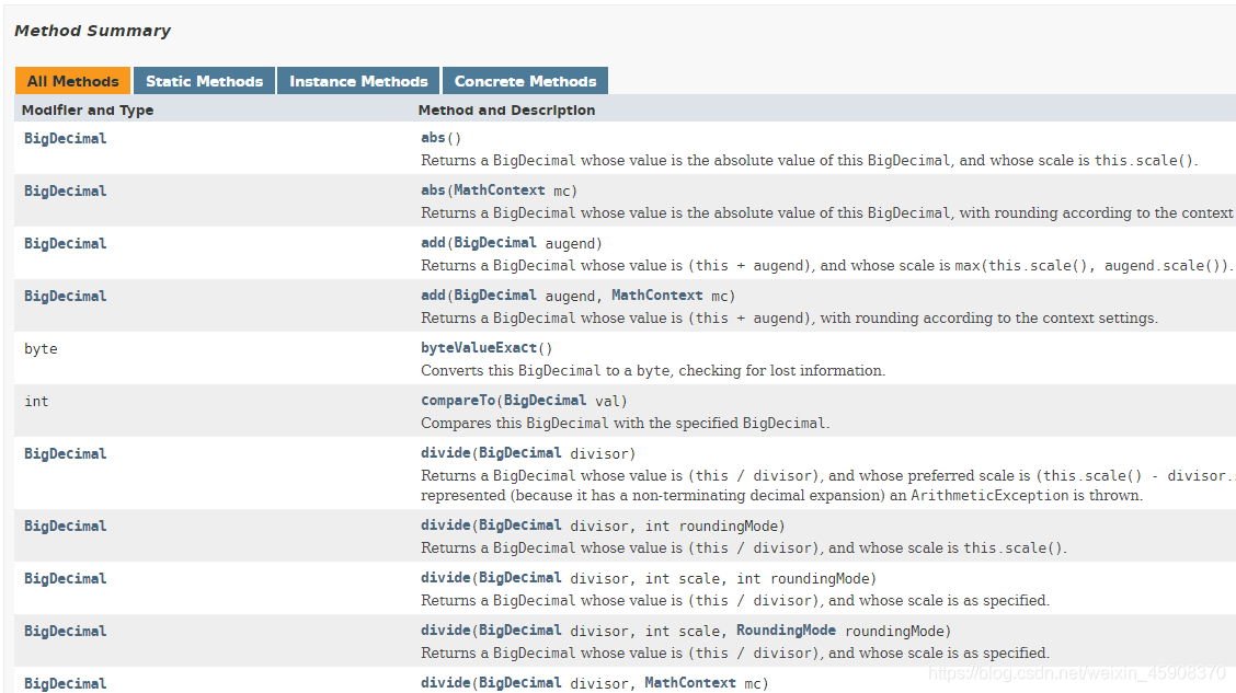 Java学习里程-----Java基础_26 BigDecimal类_roundingmode 0-CSDN博客