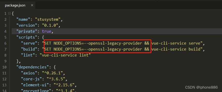 npm run serve报错_webpack compiled with 8 errors-CSDN博客