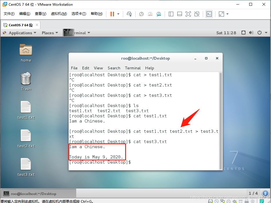 Linux文件管理命令——cat命令_cat file1>file2-CSDN博客
