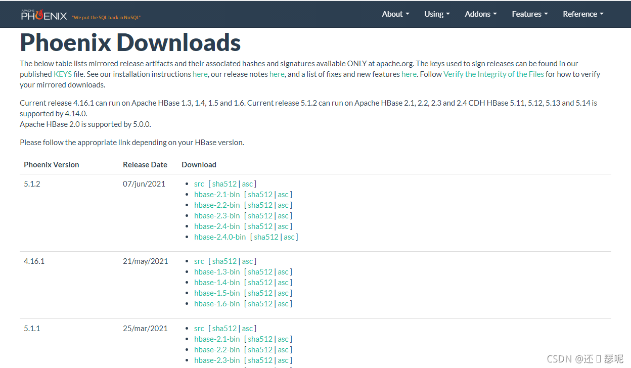 hbase2.2.2整合-phoenix5.1.2组件_phoenix-hbase-2.2-5.1.2-bin.tar.gz-CSDN博客