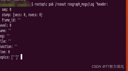 聊一聊关于ROS开发常用的调试工具(rostopic,rosnode等等)_rostopic echo没有数据-CSDN博客