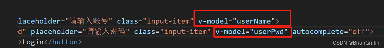 （已解决）Property or method “userName“ is not defined on the instance but referenced during render ...