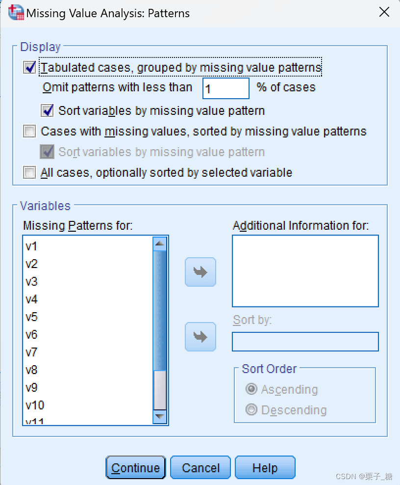 SPSS画图笔记-missing data_spss语法画图-CSDN博客