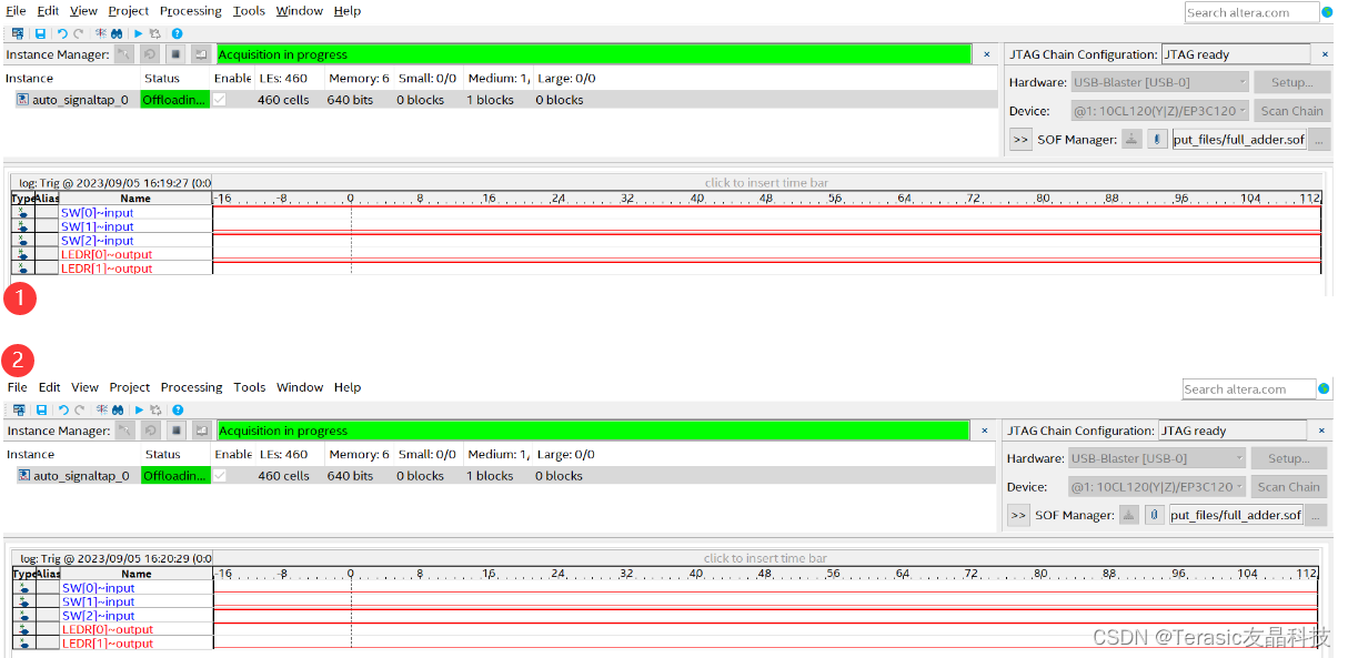第7篇：全加器的Signal Tap调试_quartus prime signal tap-CSDN博客