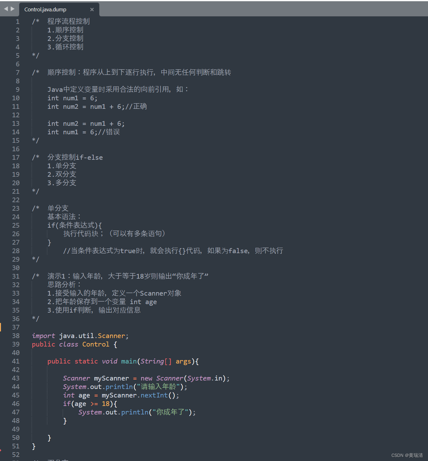 0016 顺序控制与分支控制（if-else，switch）_if写顺控-CSDN博客