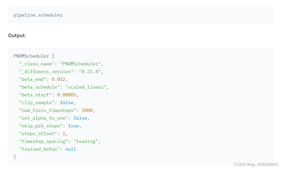diffuser为pipeline设置不用的scheduler_ddimscheduler-CSDN博客