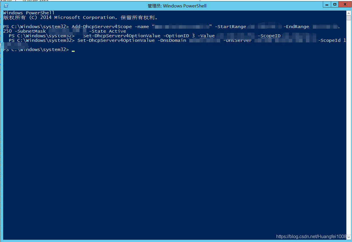Windows Basic - Windows 批量增加 DHCP作用域方法（PowerShell执行代码方式）_windows dhcp powershell 添加作用域-CSDN博客
