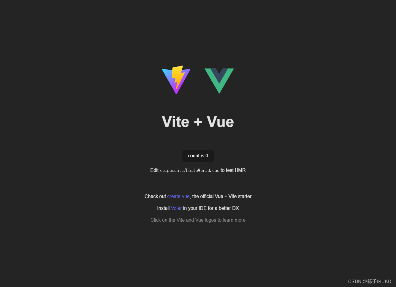 学习笔记一：使用Vite脚手架搭建Vue3.x+Element Plus项目Demo_vue3 vite elementplus 框架-CSDN博客