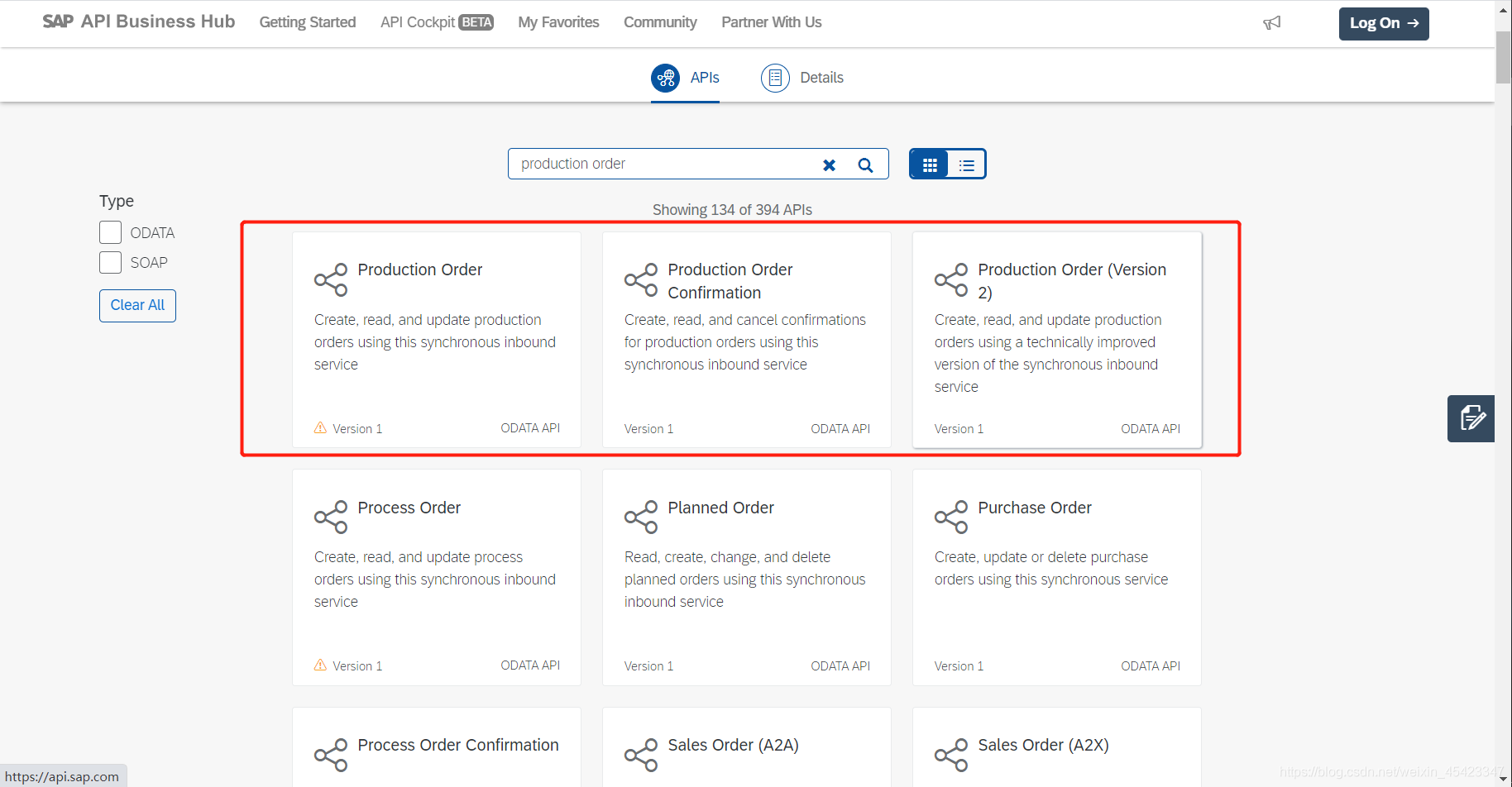 NO.21-SAP S4 HANA Cloud API接口测试（1）_s4hana cloud apikey-CSDN博客