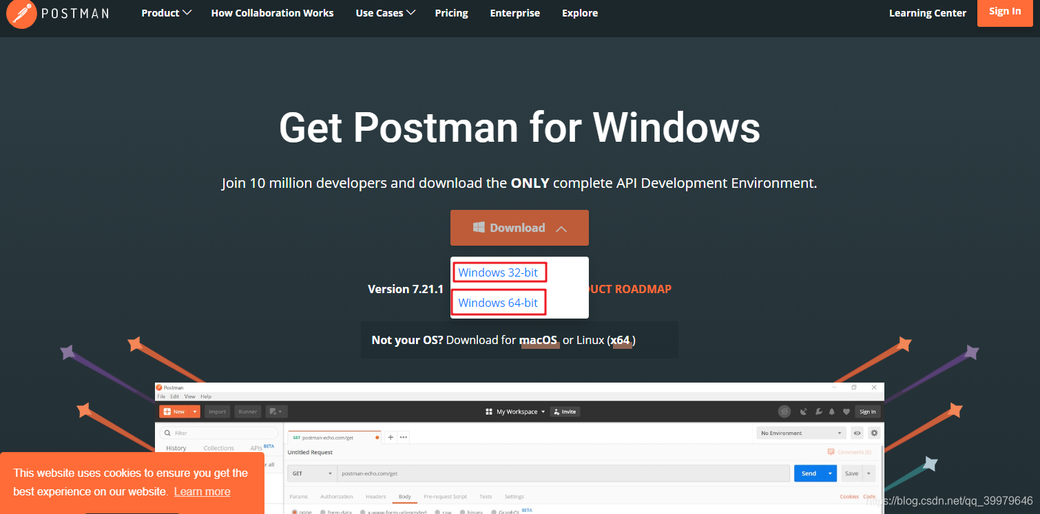 下载并安装Postman。_postman32位下载-CSDN博客