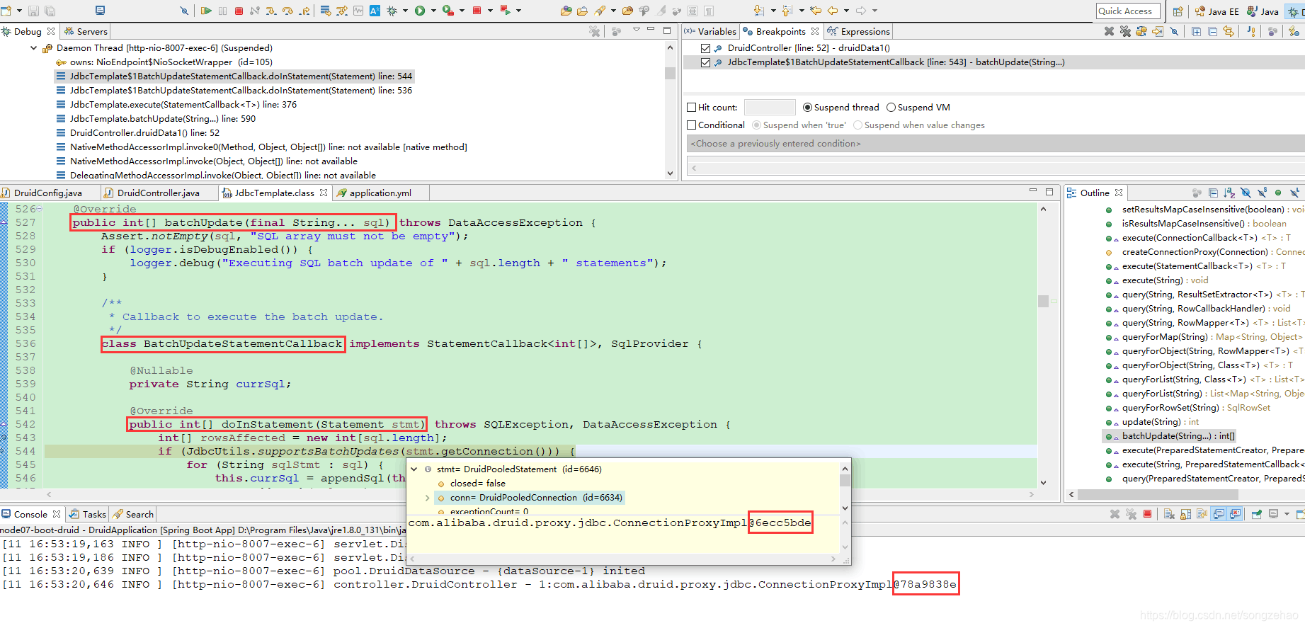 JdbcTemplate的事务控制_jdbctemplate控制事务-CSDN博客