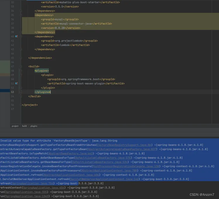 SpringBoot3整合Mybatis-Plus3.5.5出现的问题_mybatis-plus 3.5.5-CSDN博客