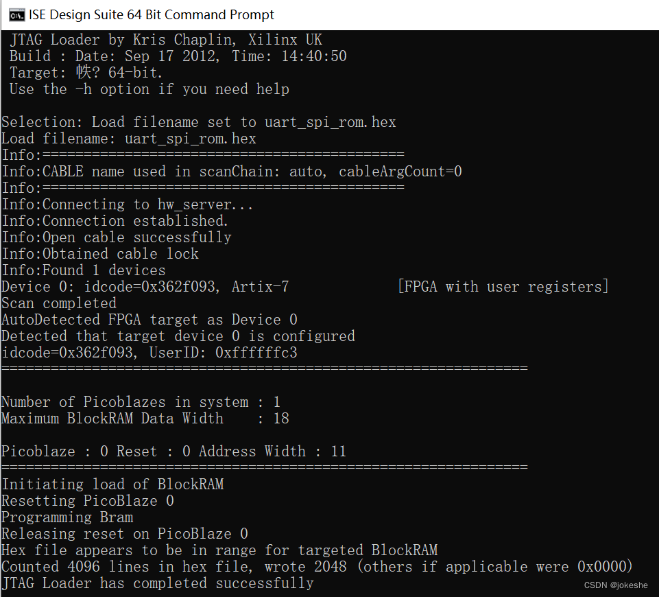 Xilinx Picoblaze 使用介绍-CSDN博客