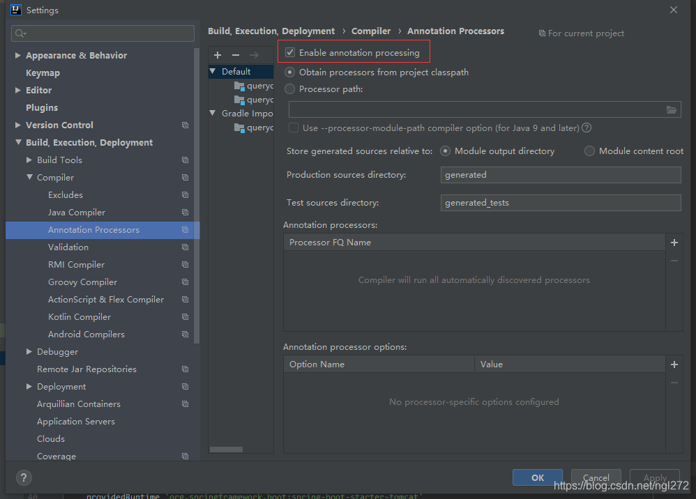 Spring boot JPA+Gradle+QueryDSL 完美配置生成Q文件依赖_spring boot使用 gradle 整合 jpa querydsl-jpa-CSDN博客