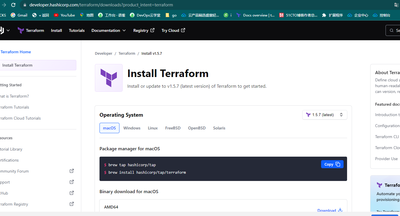 terraform简单的开始-安装和一些配置_terraform windows-CSDN博客