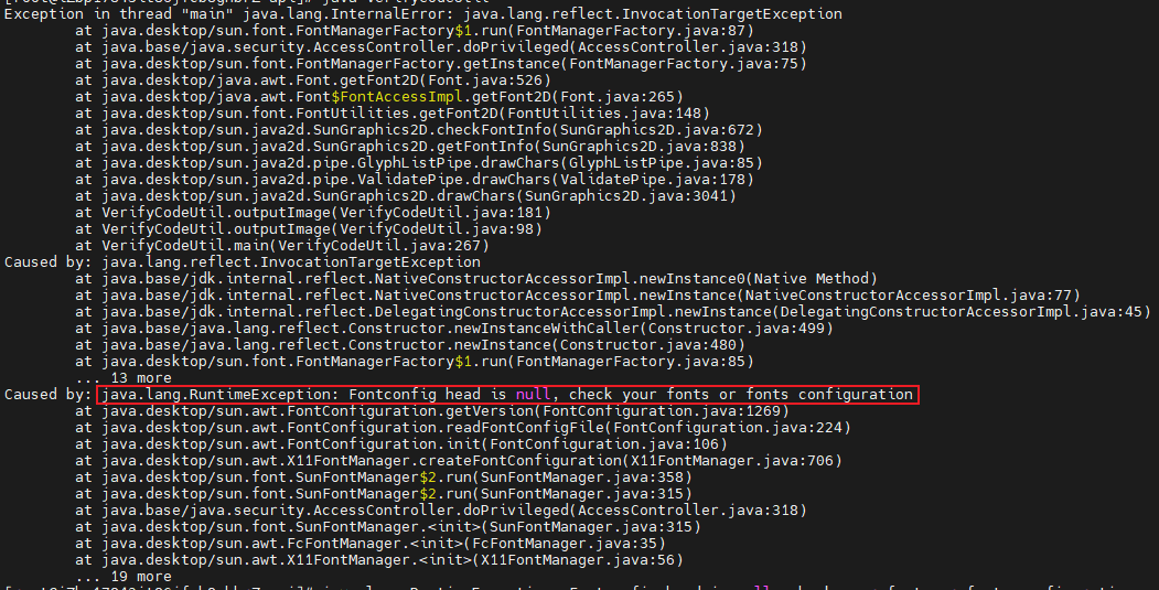 CentOS报错: Fontconfig head is null, check your fonts or fonts configuration-CSDN博客