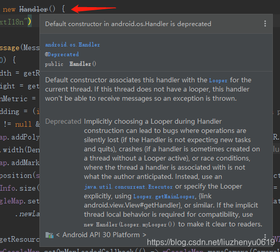 Android studio Handler划线过期警告解决方法_android 方法名划线-CSDN博客