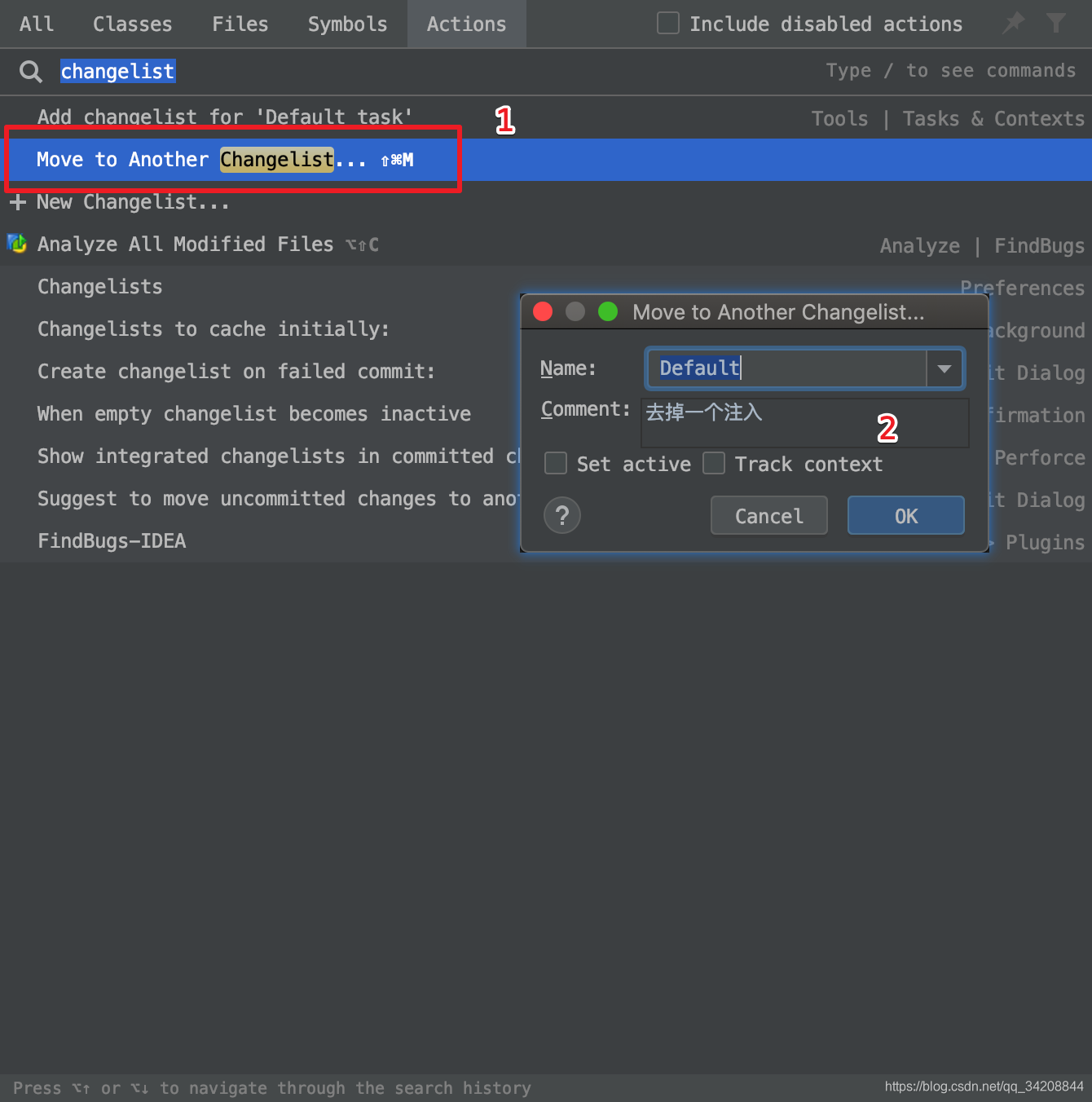 idea 中 git 修改commit (ChangeList的使用)_idea git changelist-CSDN博客