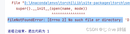 服务器：FileNotFoundError: [Errno 2] No such file or directory:_ilenotfounderror autodl-CSDN博客