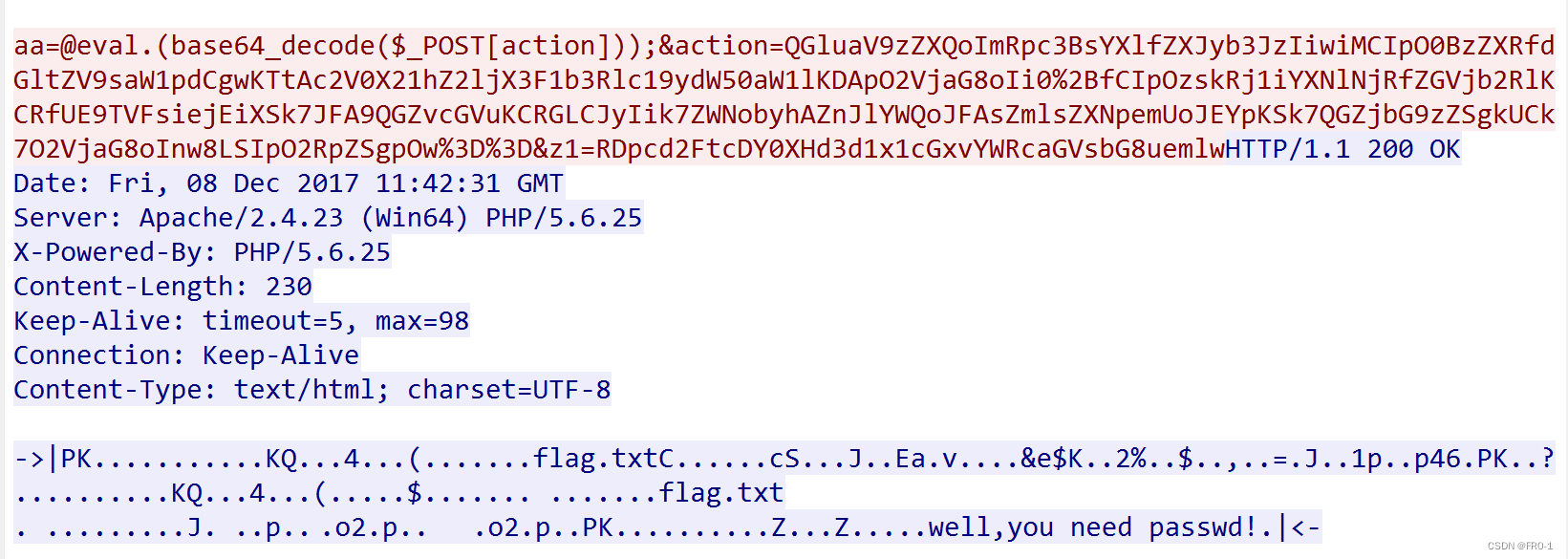 BUUCTF的wireshark流量分析题目writeup汇总_[第九章][9.3.2 webshell混淆流量分析]webshell流量分析-CSDN博客