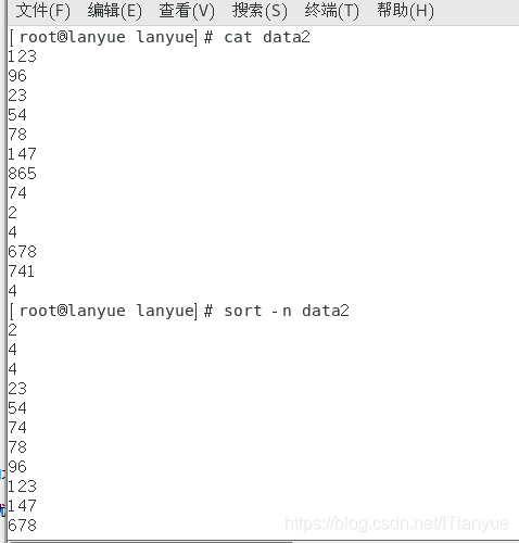 Linux基础篇，文本数据的比较与排序：sort、uniq、comm、diff_linux 将两个文件sort后比较-CSDN博客
