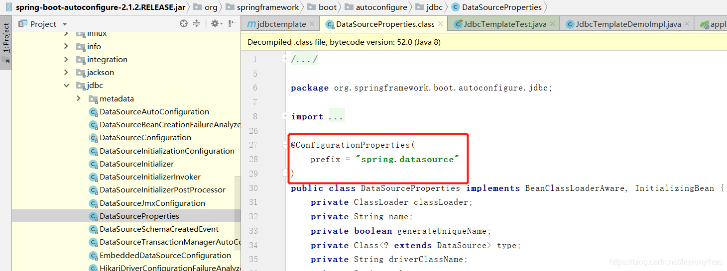 SpringBoot使用JdbcTemplate多种方式介绍_springboot jdbctemplate常用方法-CSDN博客