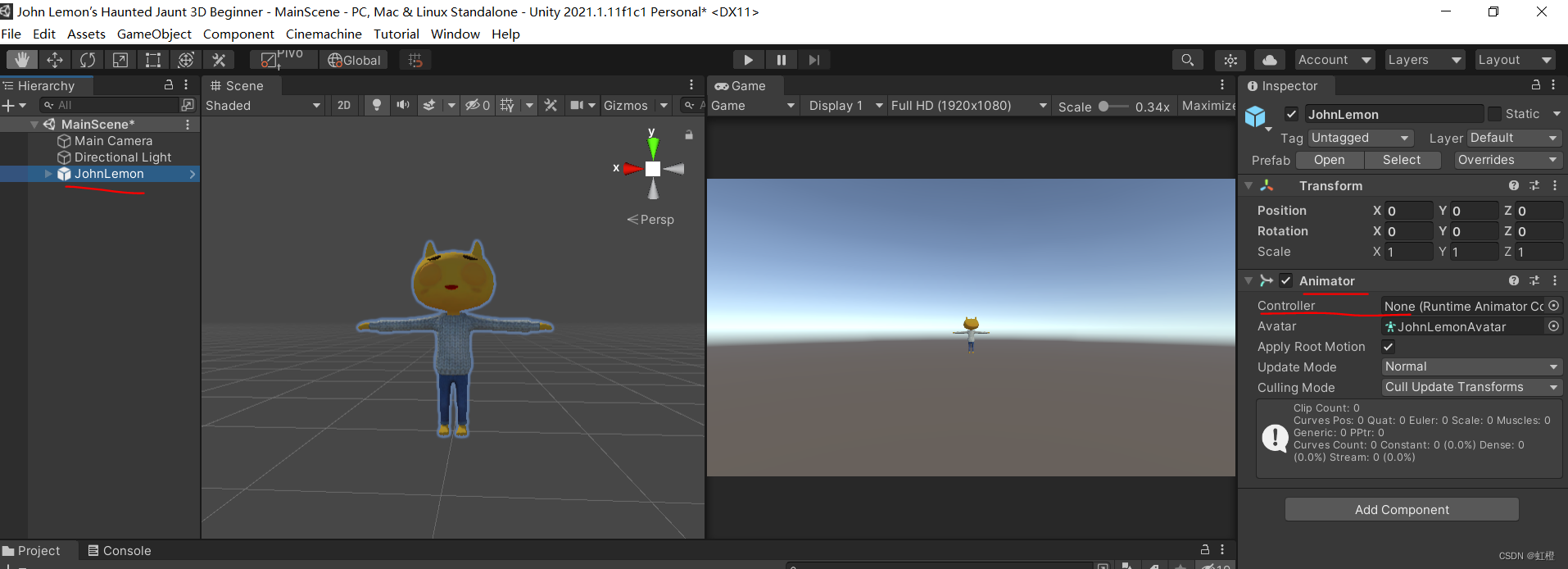 什么?UnityLearn入门项目也不懂?不用怕,我会出手_unity learn-CSDN博客
