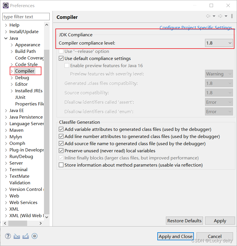 Java compiler level does not match 问题解决方法_javacompiler no matching toolchains-CSDN博客