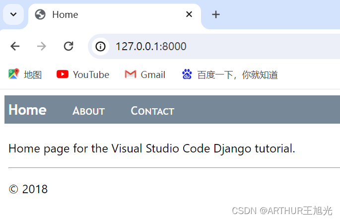 VSCODE使用Django 页面和渲染_django渲染页面-CSDN博客