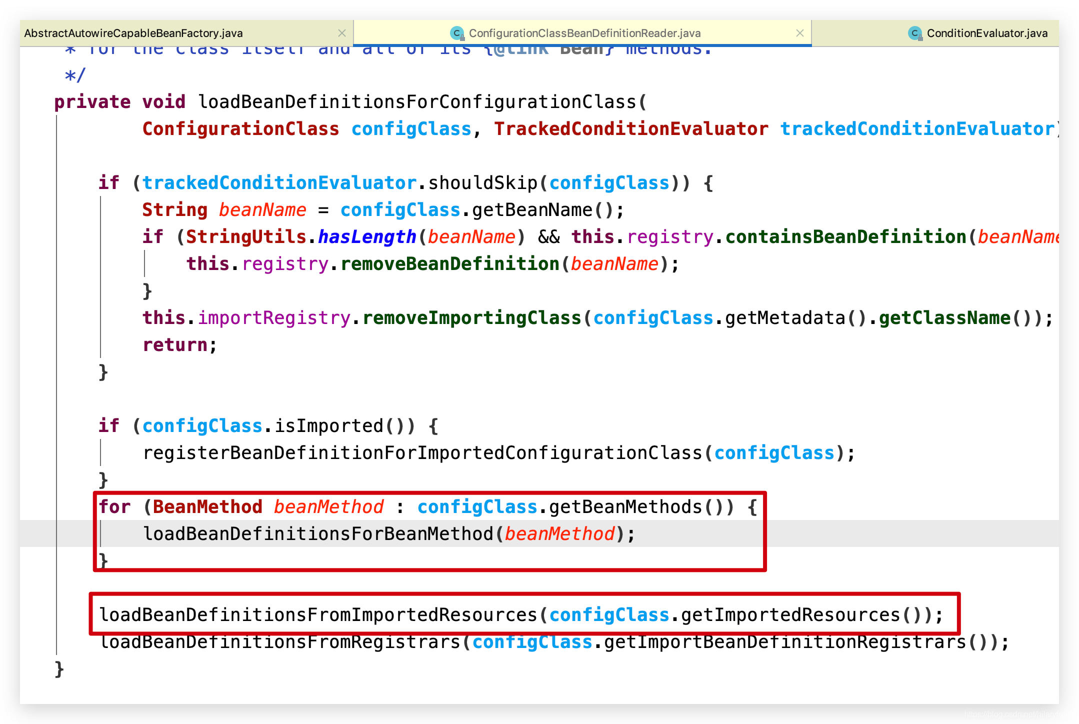深入源码分析SpringBoot中使用@ConditionalOnBean无效的问题(@ConditionalOnBean did not find any beans of type ...