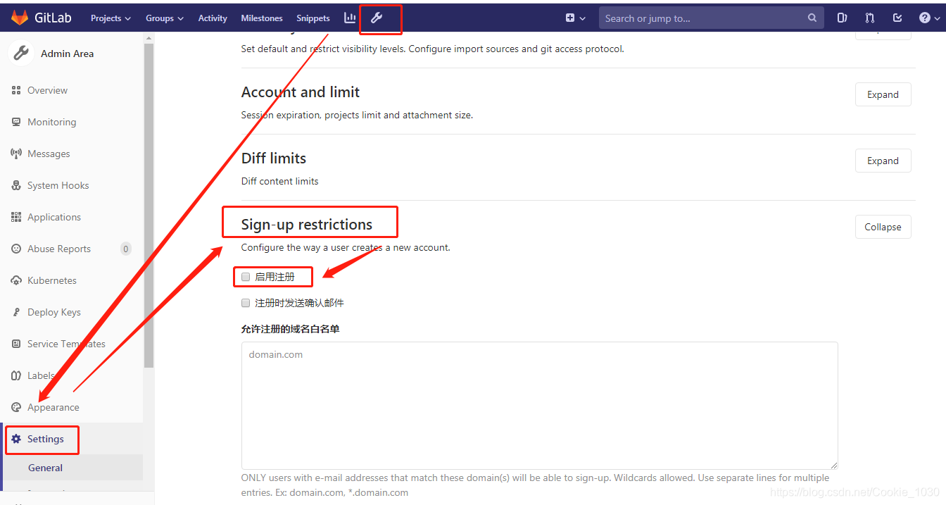 GitLab管理员账号密码重置与注册限制解除-CSDN博客