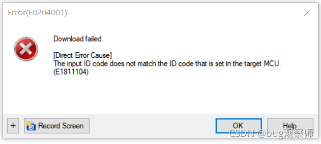 使用RENESAS E1烧写RX23T出现错误_cannot release a reset signal.-CSDN博客