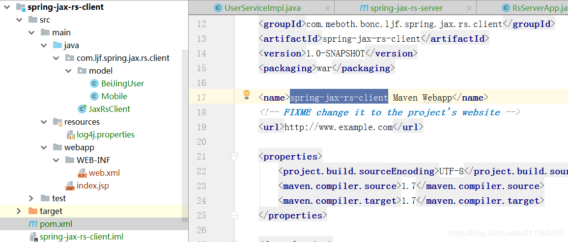 spring+cxf以jax-rs规范实现webservice(restful风格)_jaxrs:servicebeans-CSDN博客