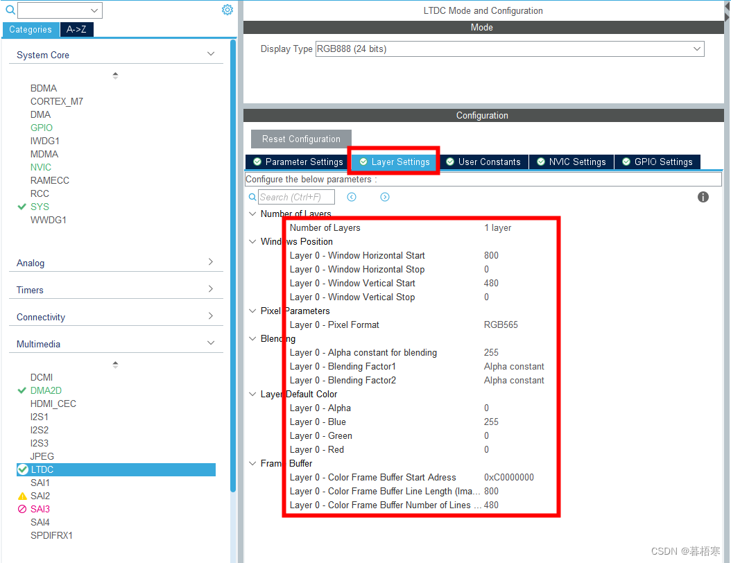 STM32Cube配置LTDC驱动RGB LCD_stm32h750 ltdc-CSDN博客