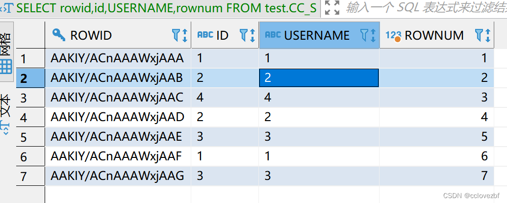 oracle学习之rownum和rowid-CSDN博客