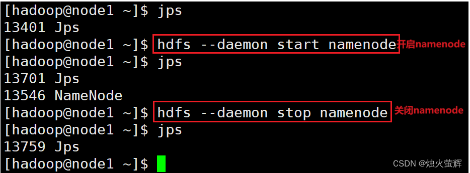 「大数据-2.1」HDFS集群启停命令_hdfs启动-CSDN博客