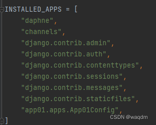 ASGI_APPLICATION module ‘myproject.asgi‘【记录为期四天的Debug】_asgi application-CSDN博客