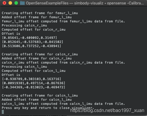 OpenSense -运动学与IMU数据-CSDN博客