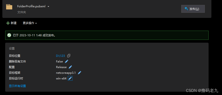ASP.Core3.1 WebAPI 发布到IIS_netcoreapp3.1-CSDN博客