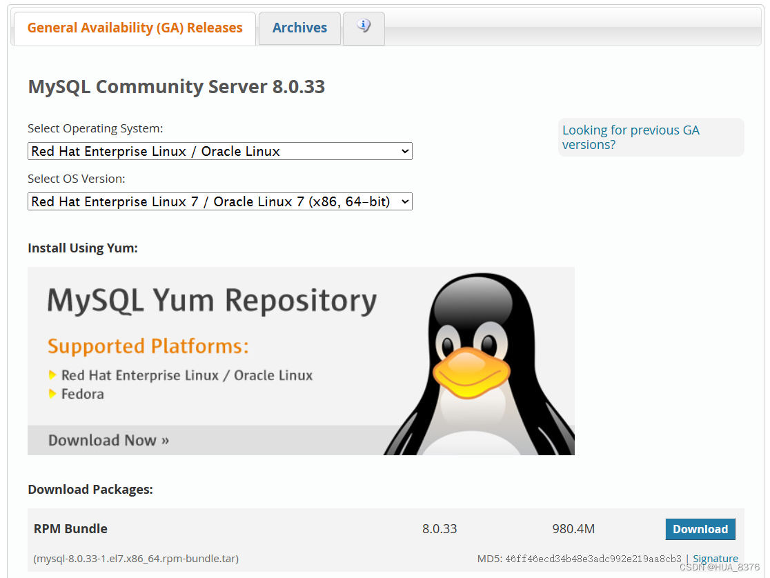 Linux 全新安装MySQL8.0_linux mysql8.0-CSDN博客