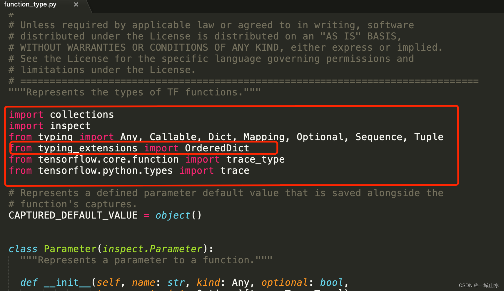 Tensorflow ImportError: cannot import name ‘XXXXX‘ from ‘typing‘_cannot ...