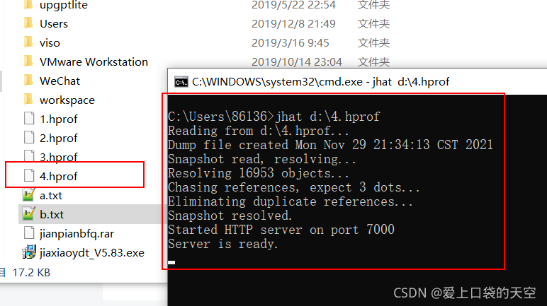 JVM监控及诊断工具-命令之jhat_未找到 jhat-CSDN博客