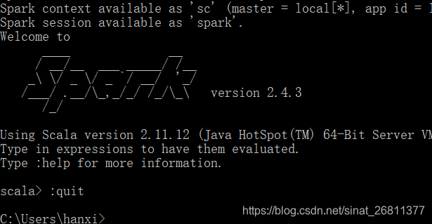 Spark退出spark-shell_sparkshell退出-CSDN博客